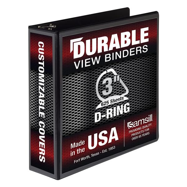 ・Classic 3-Ring Binder: Made of durable polypropylene and 100% recycled chipboard, our 3-ring binder is ideal for daily ...