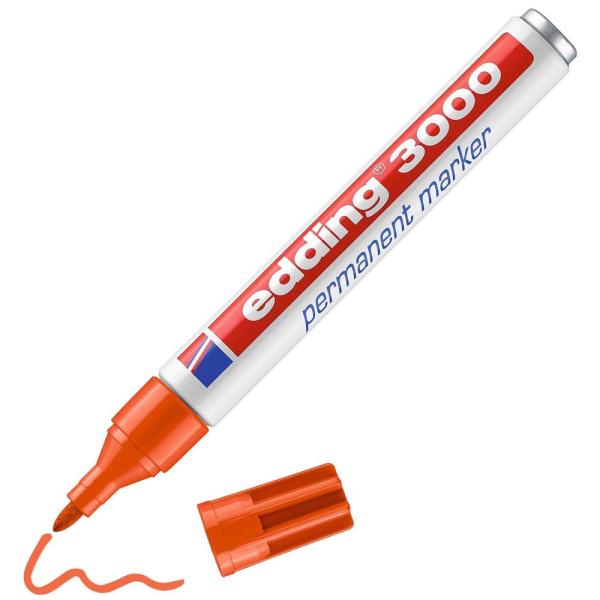 ・Versatile permanent marker for writing and marking on almost all surfaces, including cardboard, metal, plastic, tyres, ...