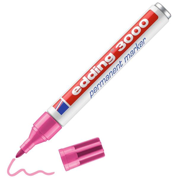 ・Versatile permanent marker for writing and marking on almost all surfaces, including cardboard, metal, plastic, tyres, ...