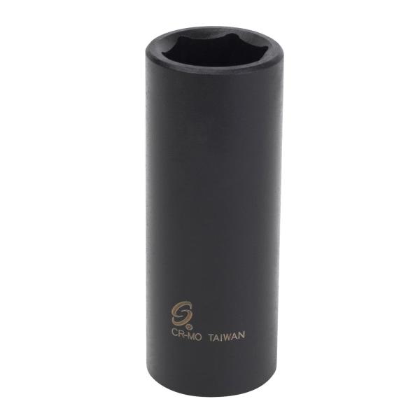 ・Premium Impact Socket: 1/2 in. drive 18mm 6-point deep impact socket for professional and industrial applications・CR-MO...