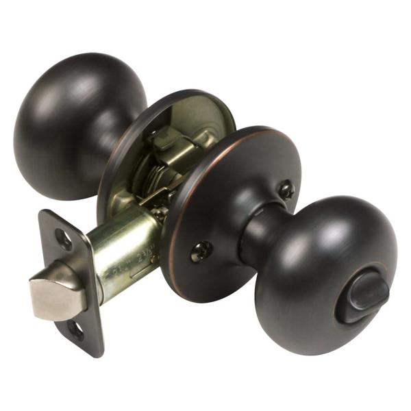 ・Finished in oil rubbed bronze and designed for left or right hand doors・ANSI Grade-3 Certified for residential security...