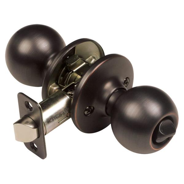 ・Finished in oil rubbed bronze and designed for left or right hand doors・ANSI Grade-3 Certified for residential security...