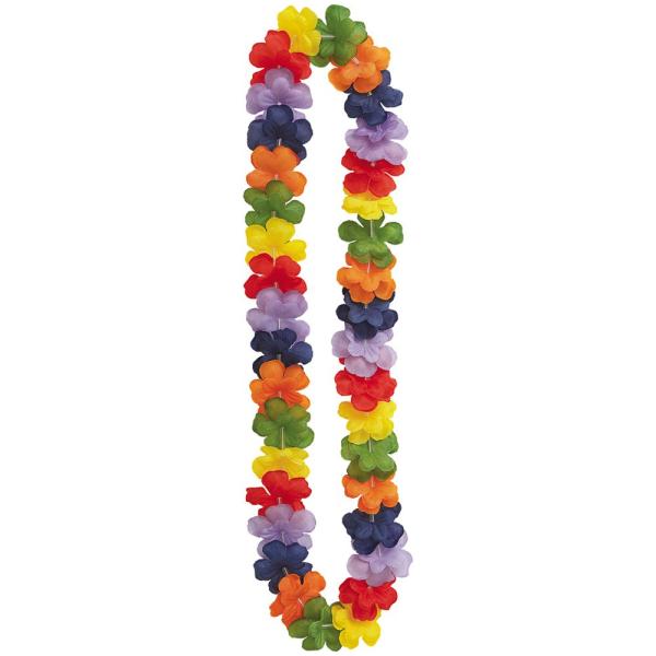 ・STUNNING DESIGN: Add a touch of vibrant elegance to any event with our Stunning Rainbow Flower Lei, boasting an eye-cat...