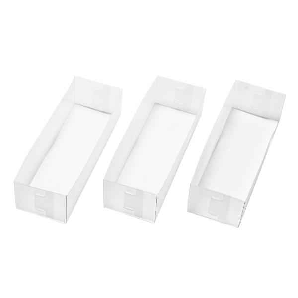 ・Quick and easy lock in place assembly・Drawer organizers made of a durable frosted clear plastic・Whitmor's storage organ...
