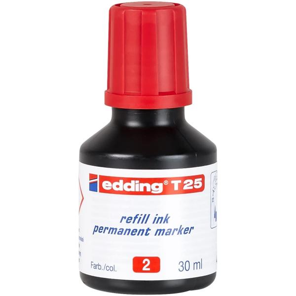 ・Refill ink with capillary system ideal for clean and uncomplicated refilling of almost all edding permanent markers・The...