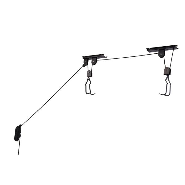 ・?RUBBER COATED HOOKS - Hooks are designed with a protective rubber coating to protect your bike from scratches.・?EASY T...