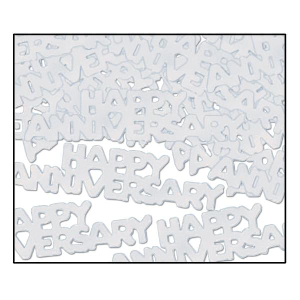・内容: 0. 5オンスの紙吹雪がパッケージに入っています。・素材:シルバーメタリックプラスチック。・詳細:「HAPPY ANNIVERSARY」ファンシーな紙吹雪の装飾や次の記念日のパーティーに最適です。・この楽しい紙吹雪と一緒に、他の記...