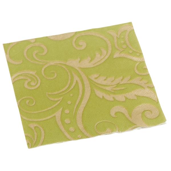・Package of 20 paper luncheon napkins; 6-1/2 by 6-1/2 inches・Festive filigree pattern in several bright color choices・Pr...