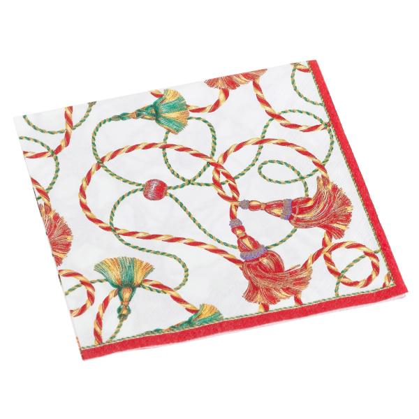 ・20 napkins per package・Made of triple-ply paper・Made using non-toxic, water soluble dyes・Also available in a cocktail a...