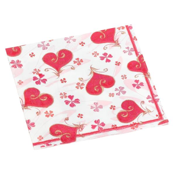 ・20 6-1/2-inch square napkins per package・Great for easy entertaining・Made of triple-ply paper using non-toxic, water so...