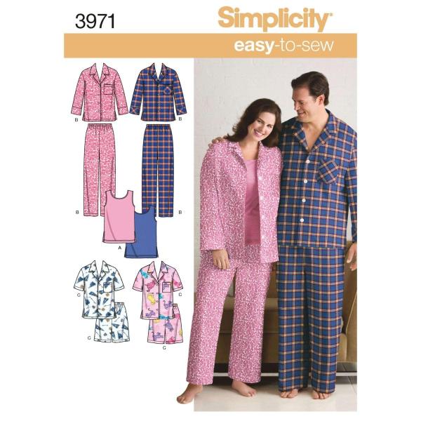 ・Comes with instructions for (3) different looks that include a pajama top, bottom, and tank top.・Sleepwear is measured ...