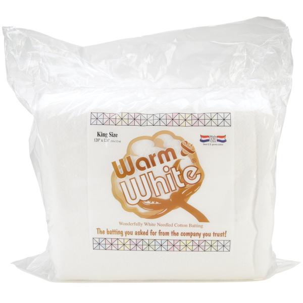 ・Pre-Cut King Size - Convenient 120" x 124" size fits king quilts, oversized comforters, and large sewing projects with ...