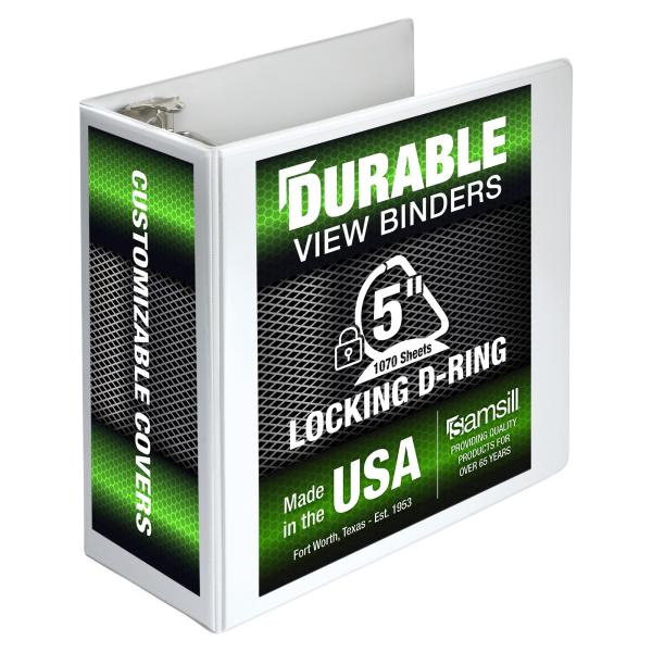 ・Classic 3-Ring Binder: Made of durable polypropylene and 100% recycled chipboard, our 3-ring binder is ideal for daily ...