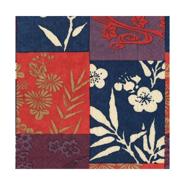 ・Includes 40 napkins; 6-1/2-inches square opens to 13-inches square・Made of triple-ply paper・Made using non-toxic, water...