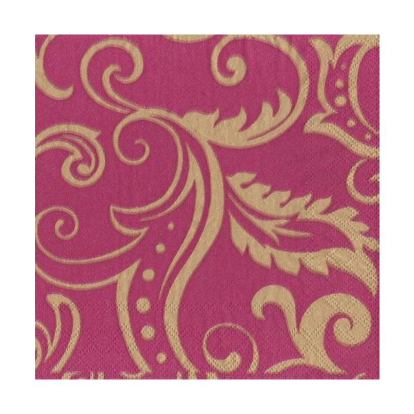 ・Includes two napkin packages; 20 napkins per package・Festive filigree pattern in several bright color choices・Printed i...