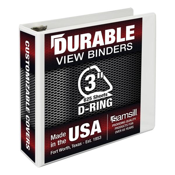 ・Classic 3-Ring Binder: Made of durable polypropylene and 100% recycled chipboard, our 3-ring binder is ideal for daily ...