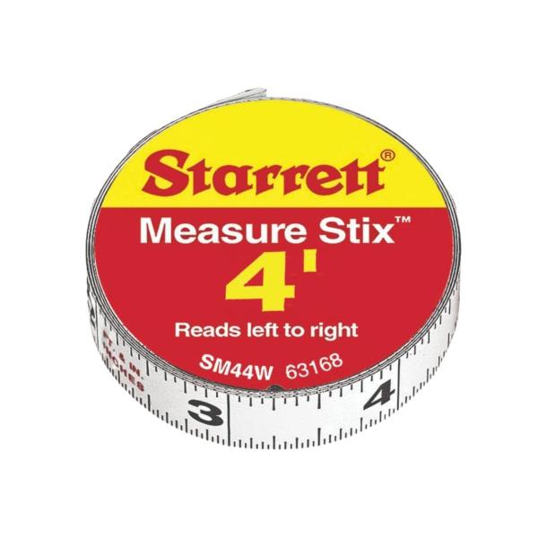 ・Mounting Capability - Starret Tape Measure Stix can be mounted on workbenches, saw tables, drafting tables, and more. E...