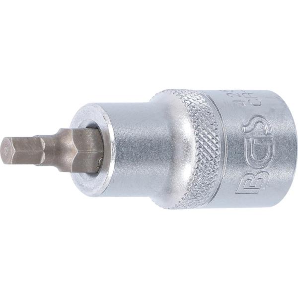 <h4>商品の特徴</h4><ul><li><b>素材</b>: クロムバナジウム鋼製で内六角(ヘックス)ビット形状のソケットとして高い強度を誇る</li>...