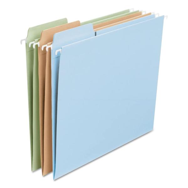 ・Includes 18 letter size hanging file folders (11-3/4" W x 10" H exclusive of rods) that keep your papers neatly upright...