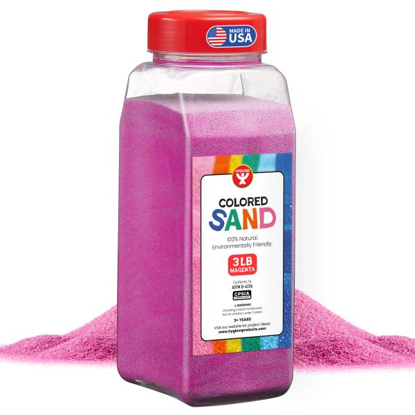 ・RAINBOW OF FESTIVE COLORS: Add holiday cheer with your choice of red, green, white, and other vibrant sand colors like ...