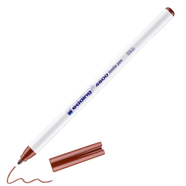 ・Edding 4600 TEXTILE FABRIC T-SHIRT MARKER PEN FINE TIP 1mm・The Edding 4600 Range of Textile Markers Produce Colourful D...