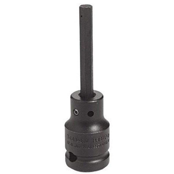 ・Proto Hex Bit Impact Sockets can be used on stubborn fasteners・Tight tolerances for snug fit on fastener・Hex bit impact...