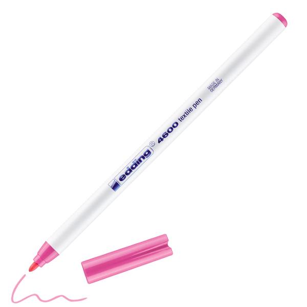 ・Edding 4600 TEXTILE FABRIC T-SHIRT MARKER PEN FINE TIP 1mm・The Edding 4600 Range of Textile Markers Produce Colourful D...