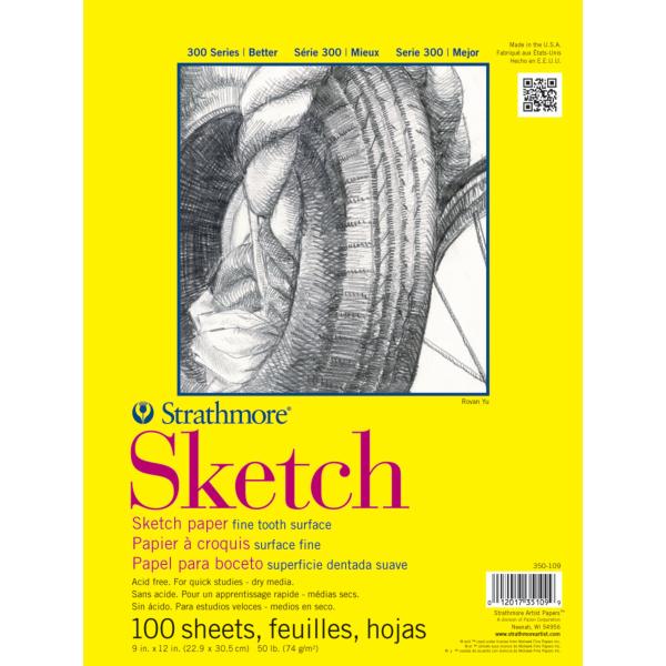 ・Student-Level Version of Our Popular Sketch Paper - Trusted by art teachers for classroom experimentation and technical...