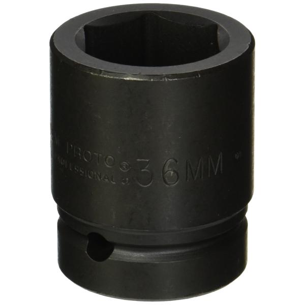 ・1" Drive Impact Socket 36 mm 6 PT・1" Drive Impact Socket 36 mm 6 PT・1" Drive Impact Socket 36 mm 6 PT・1" Drive Impact S...