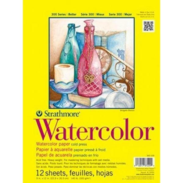 ・Ideal pad and paper for creating watercolor paintings・Best suited for experimenting and practicing watercolor technique...