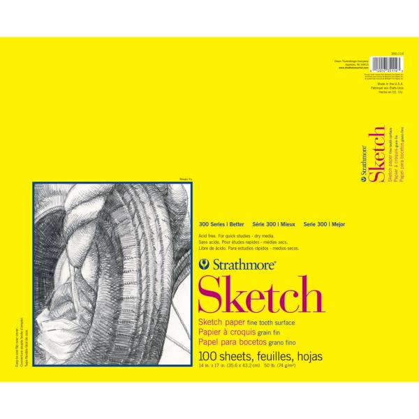・Student-Level Version of Our Popular Sketch Paper - Trusted by art teachers for classroom experimentation and technical...