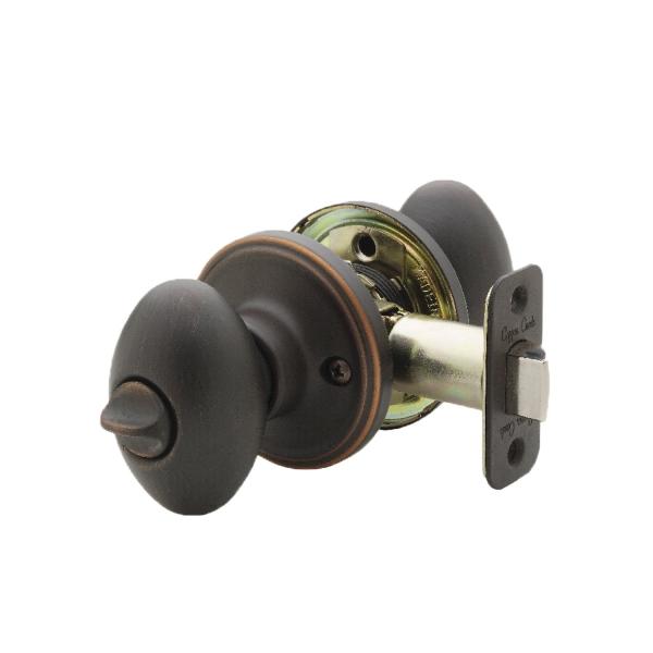 ・ANSI Grade-3 Security Privacy Ball Knob・Privacy locking Function: Ideal for bedrooom and Bathroom use only.・"New" exter...