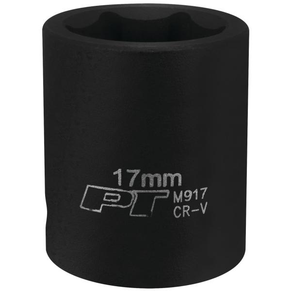 ・IMPACT SOCKET: The Performance Tool M917 3/8-Inch 17mm 6pt Impact Socket is a powerful tool designed to withstand high ...