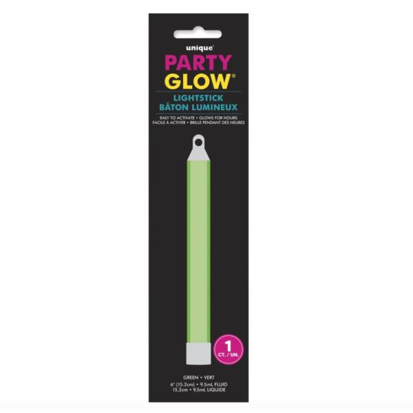 ・GLOW BRIGHT GREEN: Experience vibrant green illumination with our 6-inch Green Glow Light Stick, perfect for lighting u...