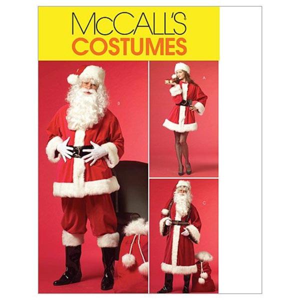 ・Includes sewing templates, instructions, fabric recommendations, and sizing guides for (3) different Santa costumes.・Sa...