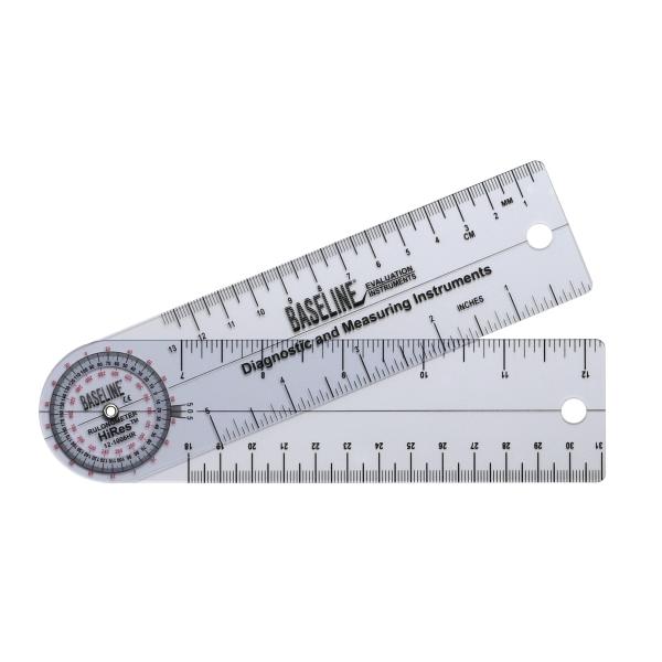 ・Transparent Hires plastic goniometer permits observation of joint's axis of motion, and its range of motion・Latex Free・...