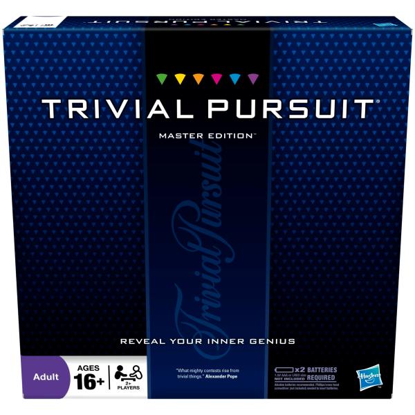 ・The Trivial Pursuit Master Edition game is for the trivia buff who loves to show off how smart they are. Play tradition...