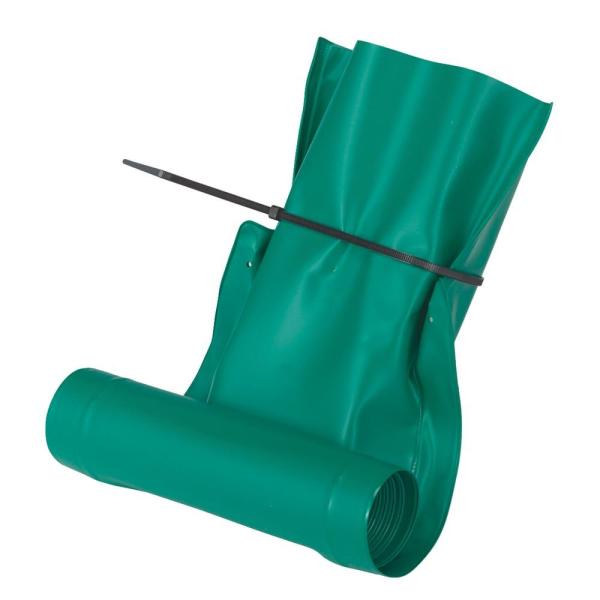 ・Extends 4 feet, Green automatic plastic drain away・Takes water away from foundation・Unrolls automatically when it rains...