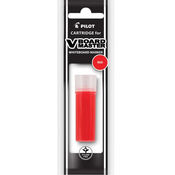 ・Red Cartridge For V Board Master Dry Erase Markers: Use this high quality red ink cartridge to share your ideas with de...