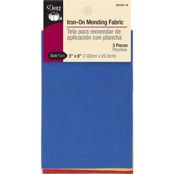 ・Use mending fabric to repair a tear, worn area or hole・Great to use as reinforcement or for decorative applications・Eas...