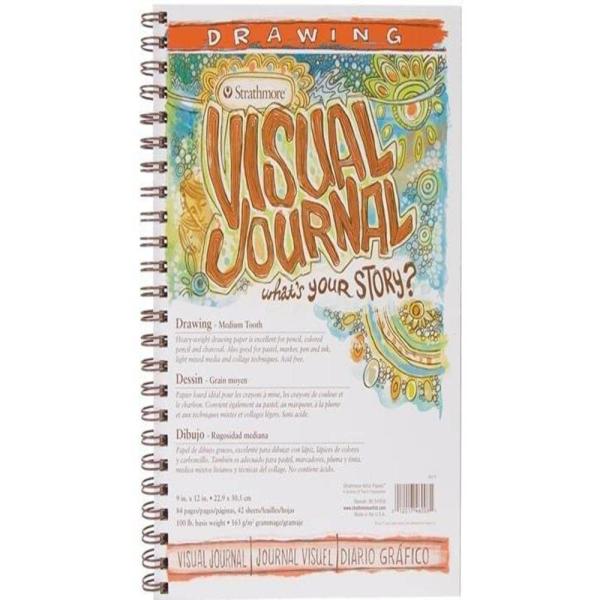 ・Heavyweight white drawing paper・Readily takes pencil, colored pencil, charcoal, and sketching stick・100 lb. / 163 gsm. ...
