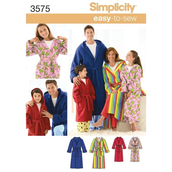 ・The Pajama Sewing Template includes instructions, measurements, and fabric suggestions for (2) sleepwear robes.・This se...
