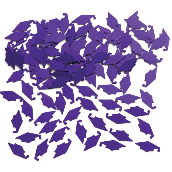 ・Graduation cap shaped confetti・Includes one . 5 ounce Package・Accents add sparkle to your graduation party・Sprinkle on ...