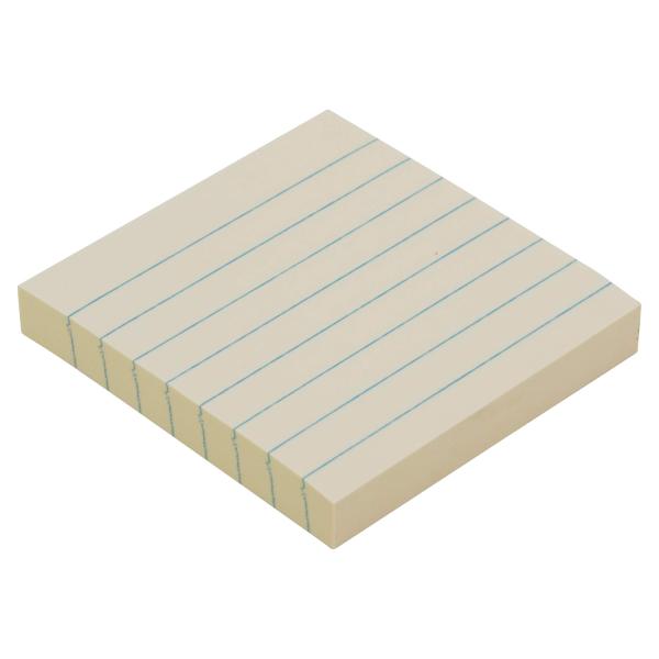 ・Yellow ruled sticky notes・Pad of 100 sheets・Sheets measure 3 x 3 inches・Write on and reposition easily・Ideal for school...