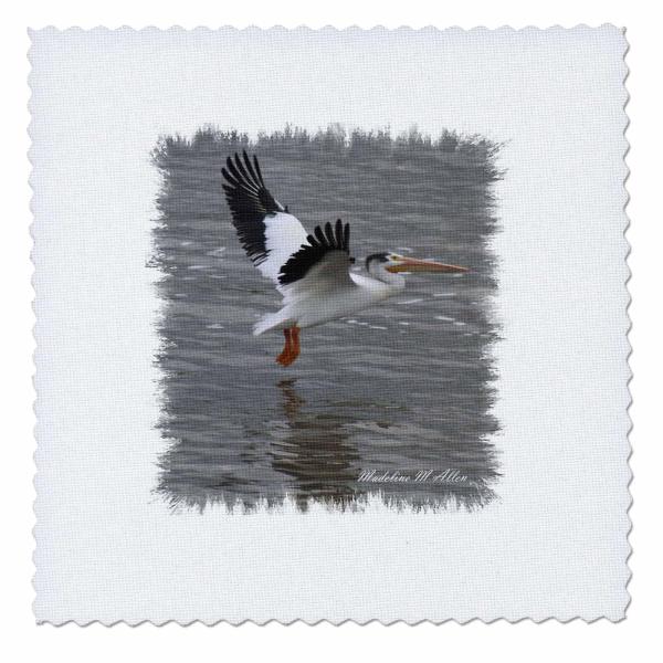 ・Square dimensions (in Inch): 10 L x 10 W, image dimensions (in Inch): 7.5 L x 7.5 W・100% cotton; image is soft to touch...