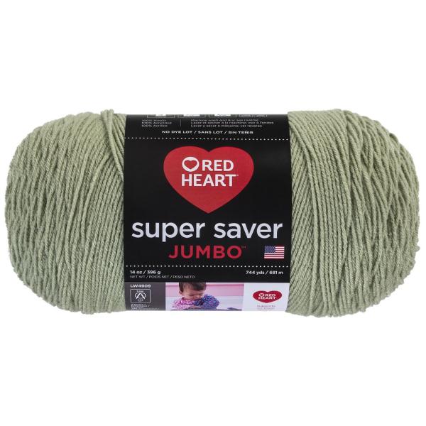 ・Versatile Acrylic Yarn: Crafted from 100% premium acrylic, our RED HEART Super Saver Jumbo yarn is perfect for a variet...