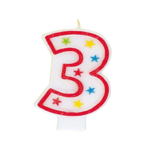・PACKAGE INCLUDES: 1 glitter number candle - 3.5"・GLITTERY DESIGN: Make any birthday treat unforgettable with this numbe...