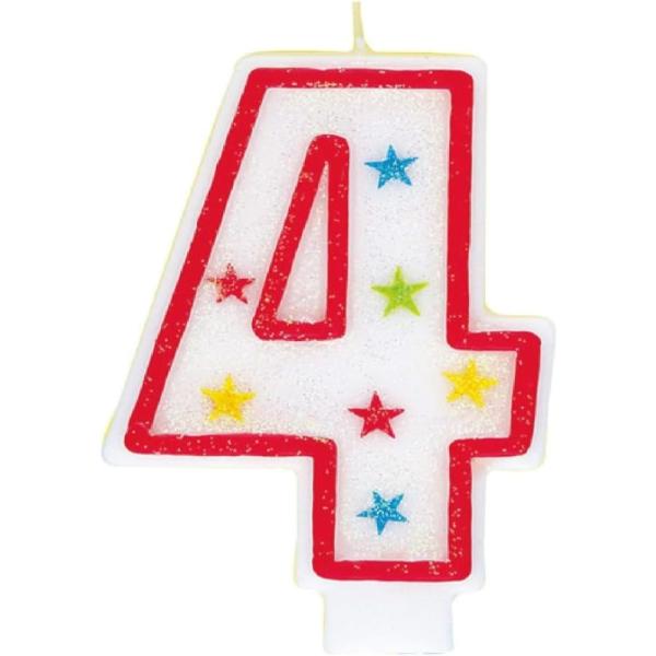 ・PACKAGE INCLUDES: 1 glitter number candle - 3.5"・GLITTERY DESIGN: Make any birthday treat unforgettable with this numbe...