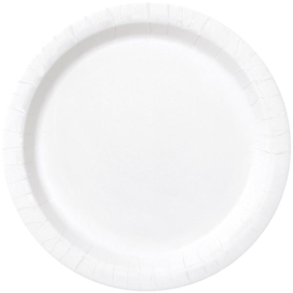 ・ELEGANT DESIGN FOR ANY EVENT: Our White Round Dessert Plates feature a classic and sleek aesthetic, suitable for any pa...