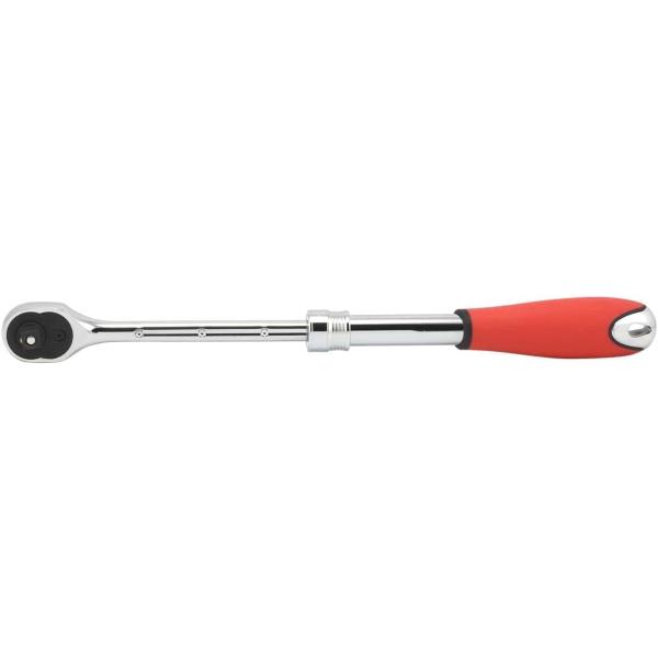 ・RATCHET WRENCH DRIVER: Loosen and tighten fasteners in any tight space with this extendable heavy-duty socket wrench. T...